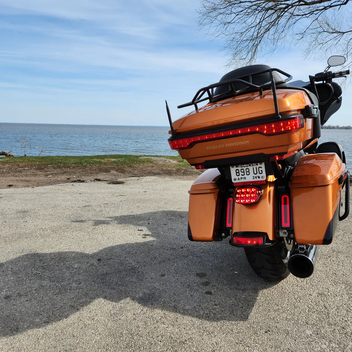 Eagle Lights Saddlebag HALOS Running, Brake and Turn Filler Lights for ...