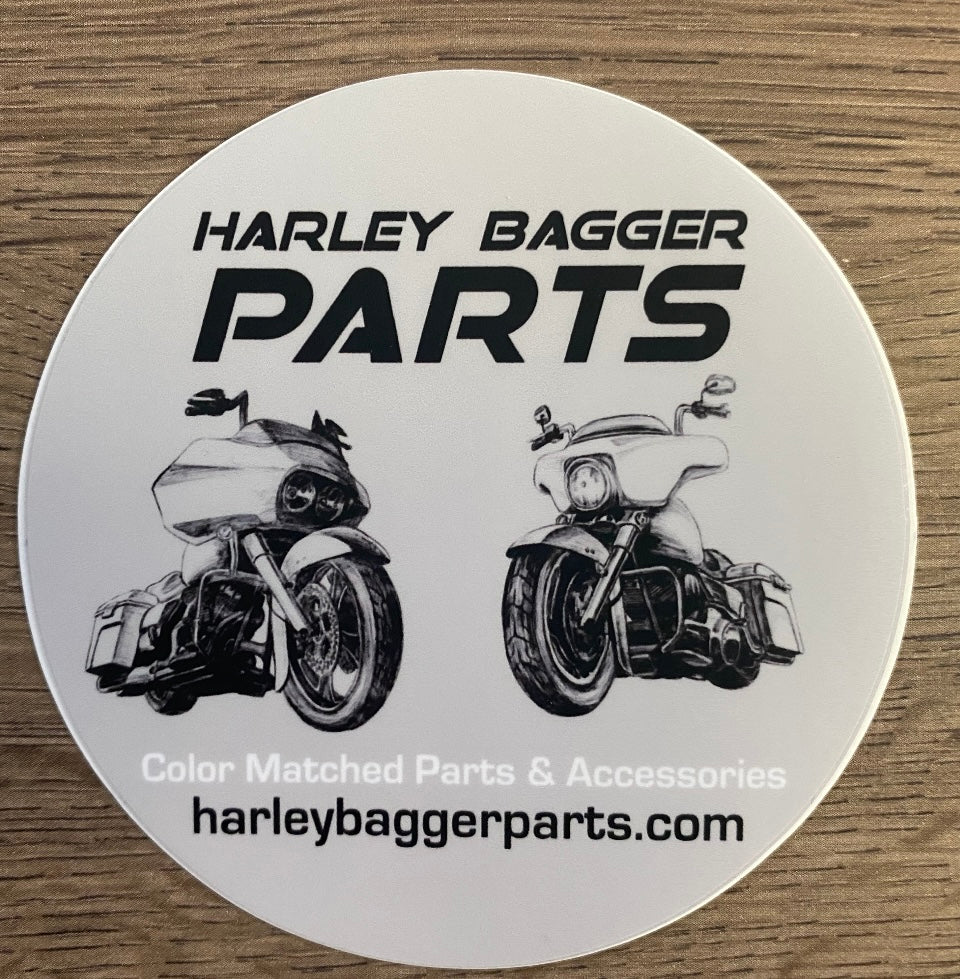 Bagger Parts 3.5" Decal – Harley Bagger Parts
